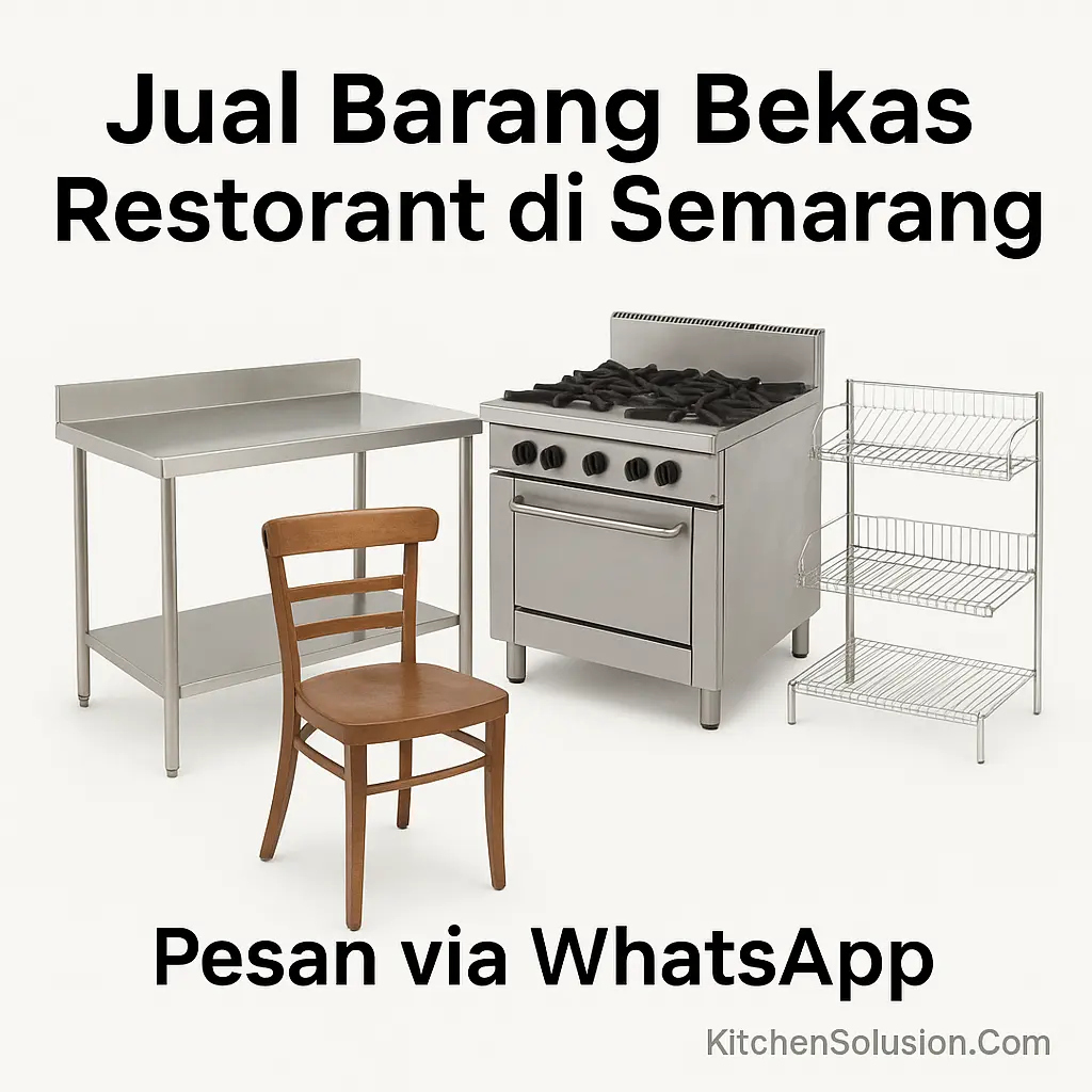 Jual Barang Bekas Restorant Di Semarang - Pusat Terima Jual Beli Lelang ...