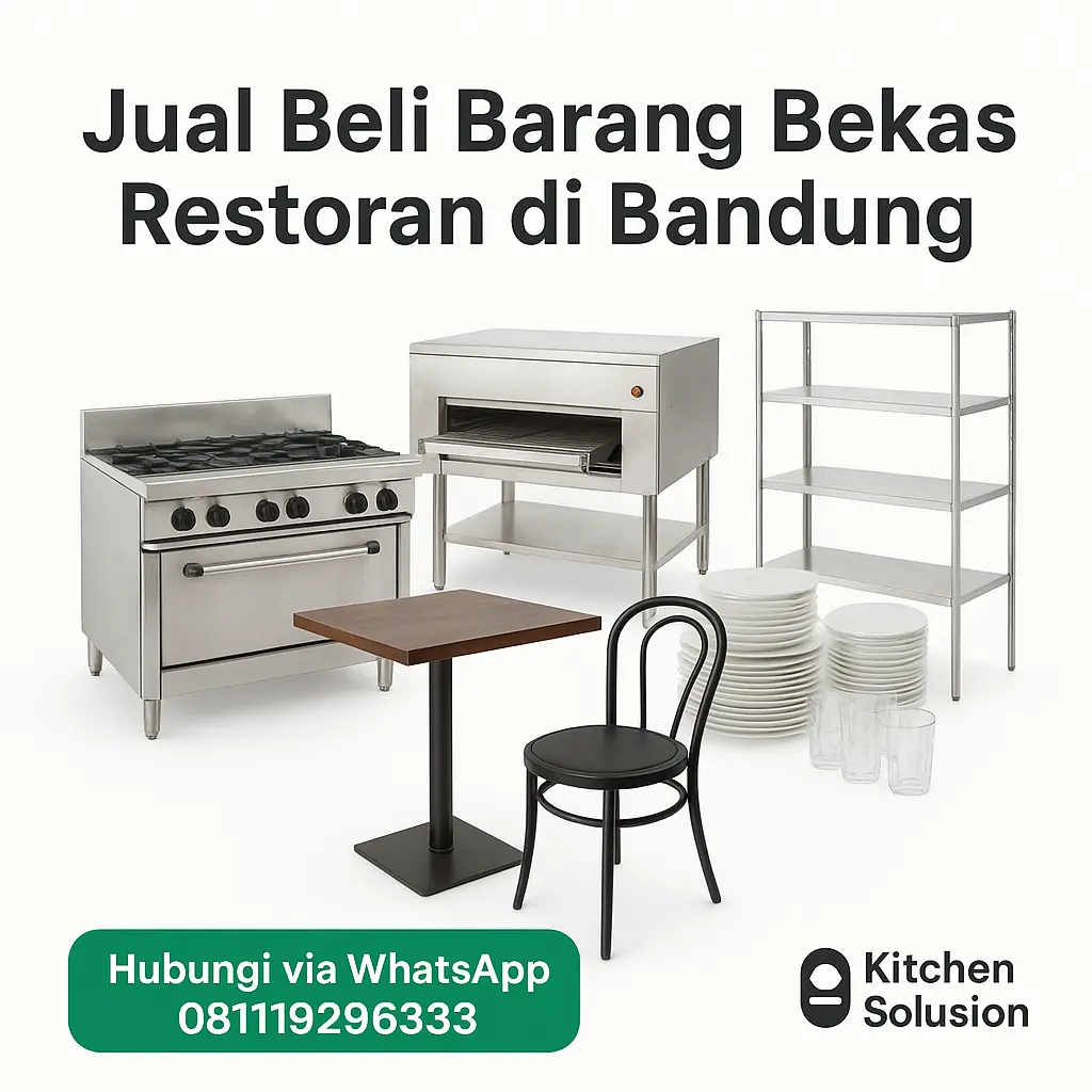 Jual Beli Barang Bekas Restoran di Bandung - Pusat Terima Jual Beli ...